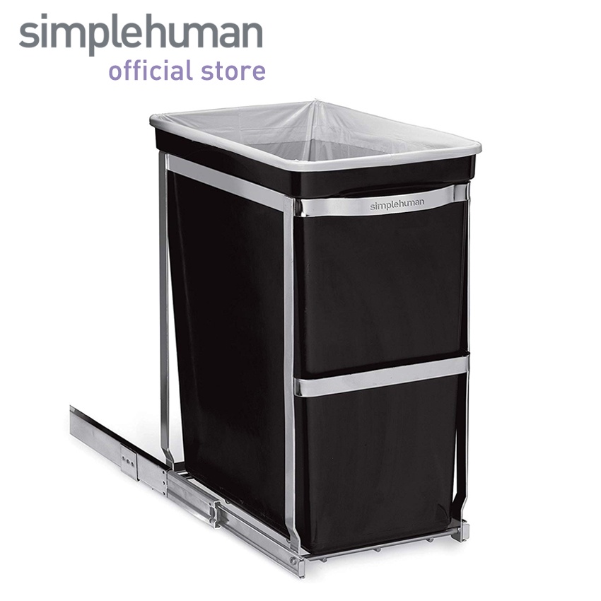 simplehuman 30L Under Counter Pull-Out Trash Bin | Shopee Singapore