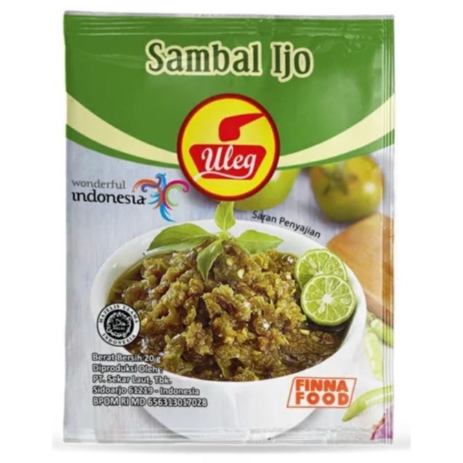 Uleg Sambal Sachet [1 pack/10 sachet] | Shopee Singapore