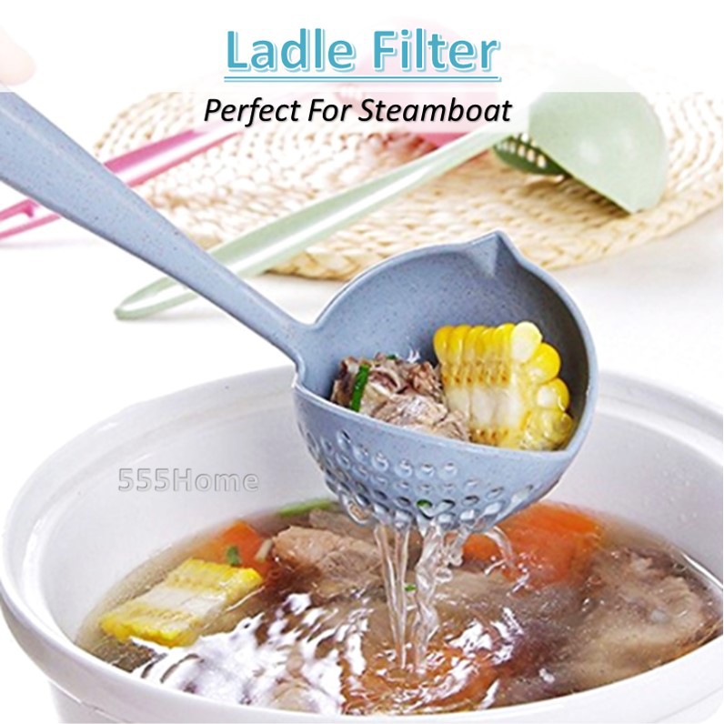 [SG] Steamboat Ladle Filter / Soup Pot Hotpot / Kitchen Utensil ...