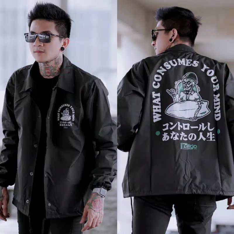 Coach JACKET - COACH JACKET - COACH JACKET - JAPANESE WINDBREAKER ...