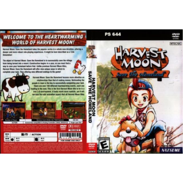 PS2 GAMES COLLECTION (Harvest Moon: Save the Homeland) | Shopee Singapore
