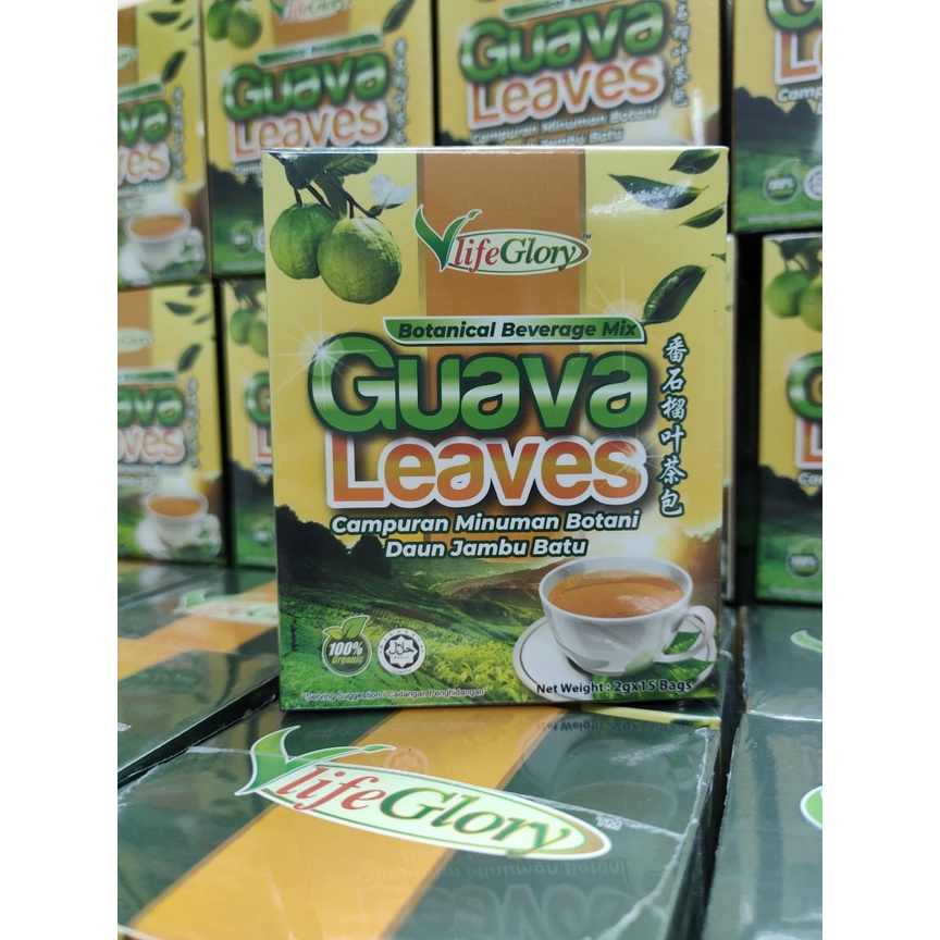 Vlife Glory GUAVA LEAVES TEA ( T15 ) / 番石榴叶茶包 ( 15包装 ) | Shopee Singapore
