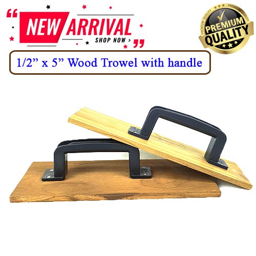 5" Wood Cement Plastering Trowel (Hard Wood) / Plaster Kayu / Rata ...