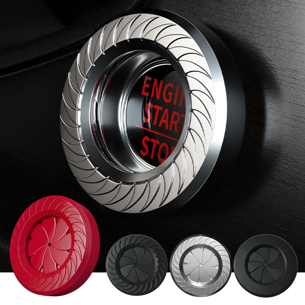 Engine Start Stop Button Cover Protective Rotary Knob Push to Start ...