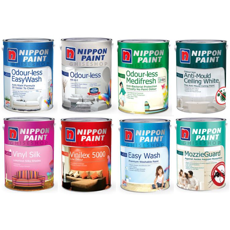 Nippon Paint Vinilex Washable Interior Emulsion Paint NIPPON PAINT
