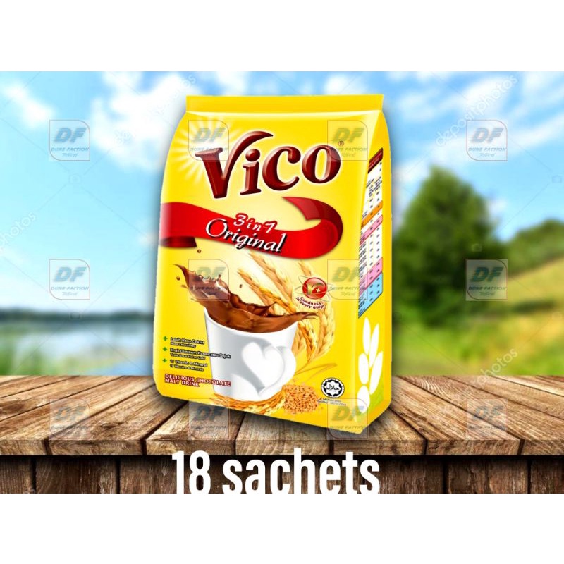 Vico 3 In 1 (18's X 32g) / ( 6's X 32g ) | Shopee Singapore