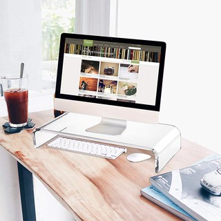 Acrylic Computer Monitor Laptop TV Stand Riser 12MM Thickness | Shopee ...