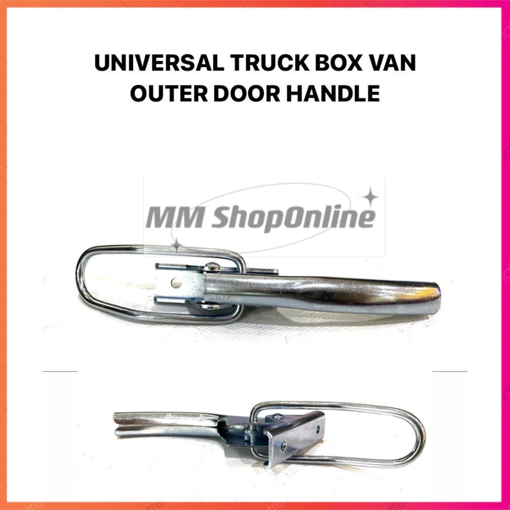 Universal Lorry Truck Box Van Side Body Steel Outer Door Lock Handle ...