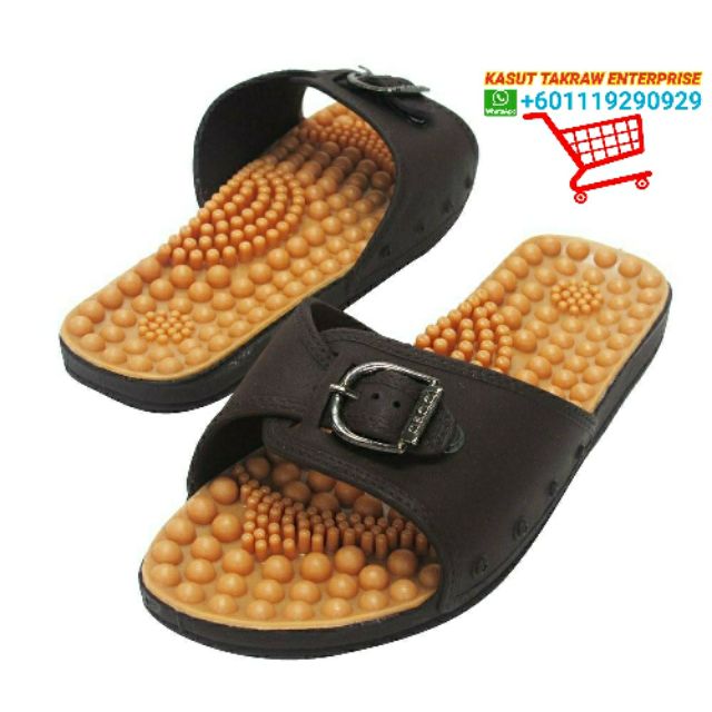 Asadi 9086 Unisex Reflexology Massage Slipper | Selipar Urut | Shopee ...