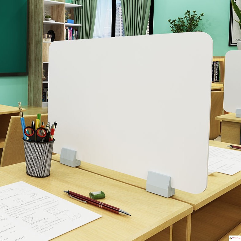 Student Desk Baffle Office Desktop Partition | Shopee Singapore