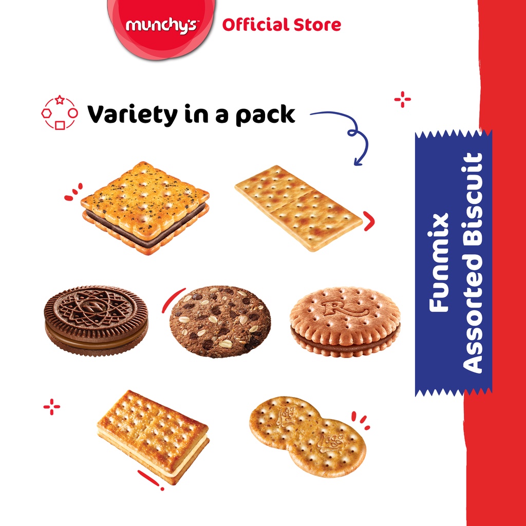 MUNCHY'S FUNMIX //400G-500G //600G-700G //700G-900G ASEAN.OS EXP> WITHIN 6 MONTH | Shopee Singapore