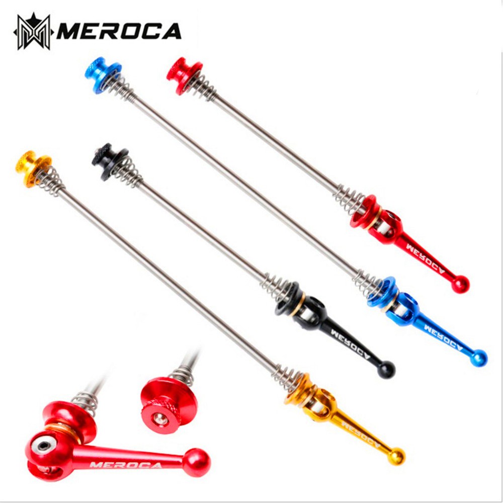 MEROCA Bike Quick release for MTB Mountain Bikes, Folding Bikes, Road ...