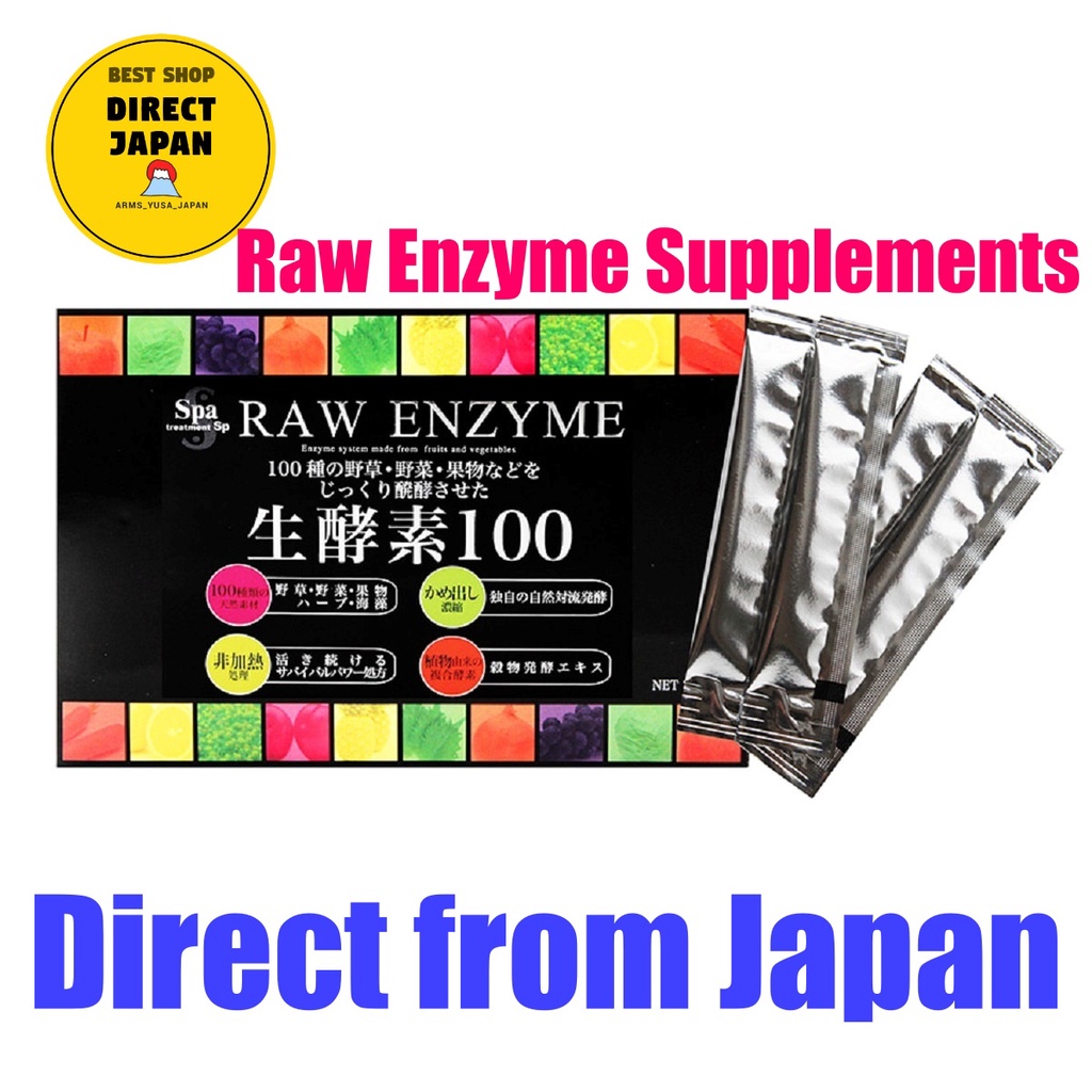 Direct from Japan The Spa Treatment Raw Enzyme 100 (3g x 30 packets) | Shopee Singapore