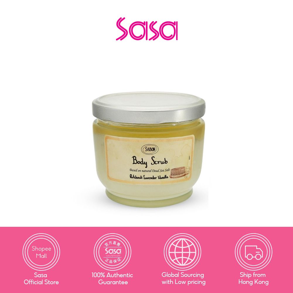 Sabon Body Scrub Lavender Vanilla 600g | Shopee Singapore