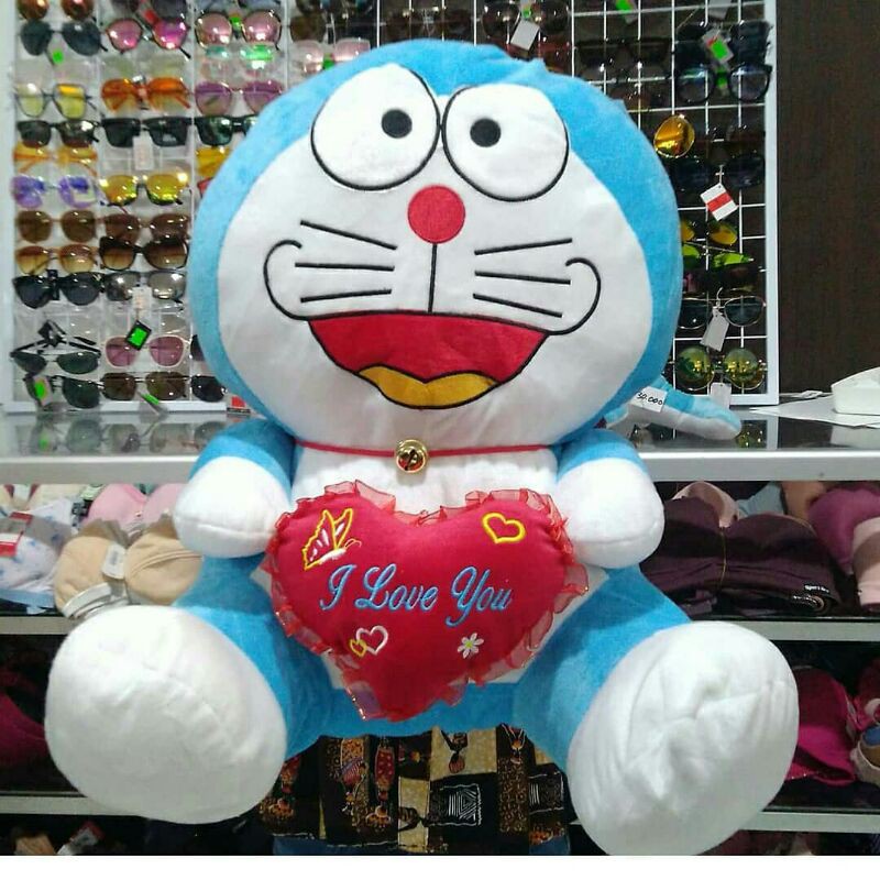 (Doll Elephant) Doraemon Love Velboa Labeled SNI | Shopee Singapore