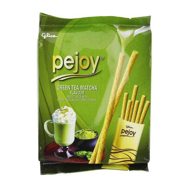Glico Pejoy Family Pack Chocolate / Green Tea Matcha Flavour 126g (7 ...