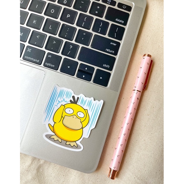 💖WATERPROOF💖 Pokemon Psyduck Mass Confusion Sticker #1330 | Shopee ...