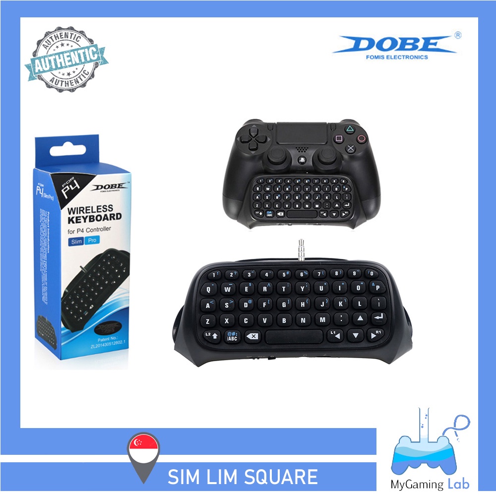 [SG Wholesaler] DOBE Wireless Bluetooth Keyboard for PS4/Slim/Pro ...