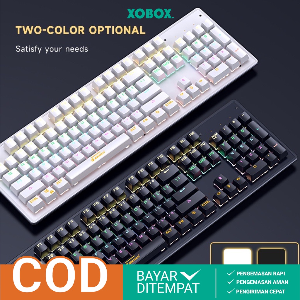 Jk520 LED Light Effect All Widows Gaming Keyboard -XOBOX | Shopee Singapore