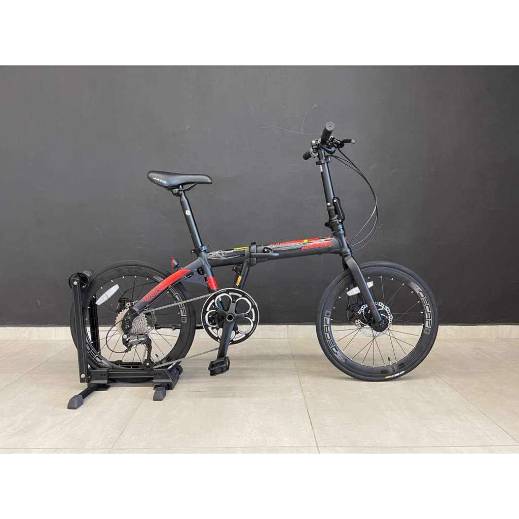 JAVA TT 451 TT451 TT9 9 SPEED 1 X 9 SHIMANO ALTUS 20" ALLOY FOLDING BIKE COME WITH FREE ...