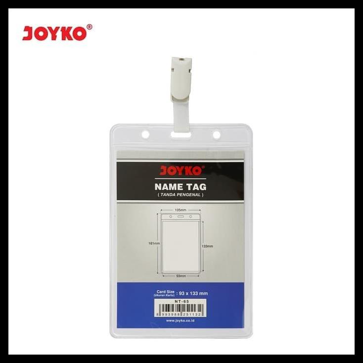 Joyko Name Tag 93X133Mm / Joyko Recognition Signs Nt-65 | Shopee Singapore