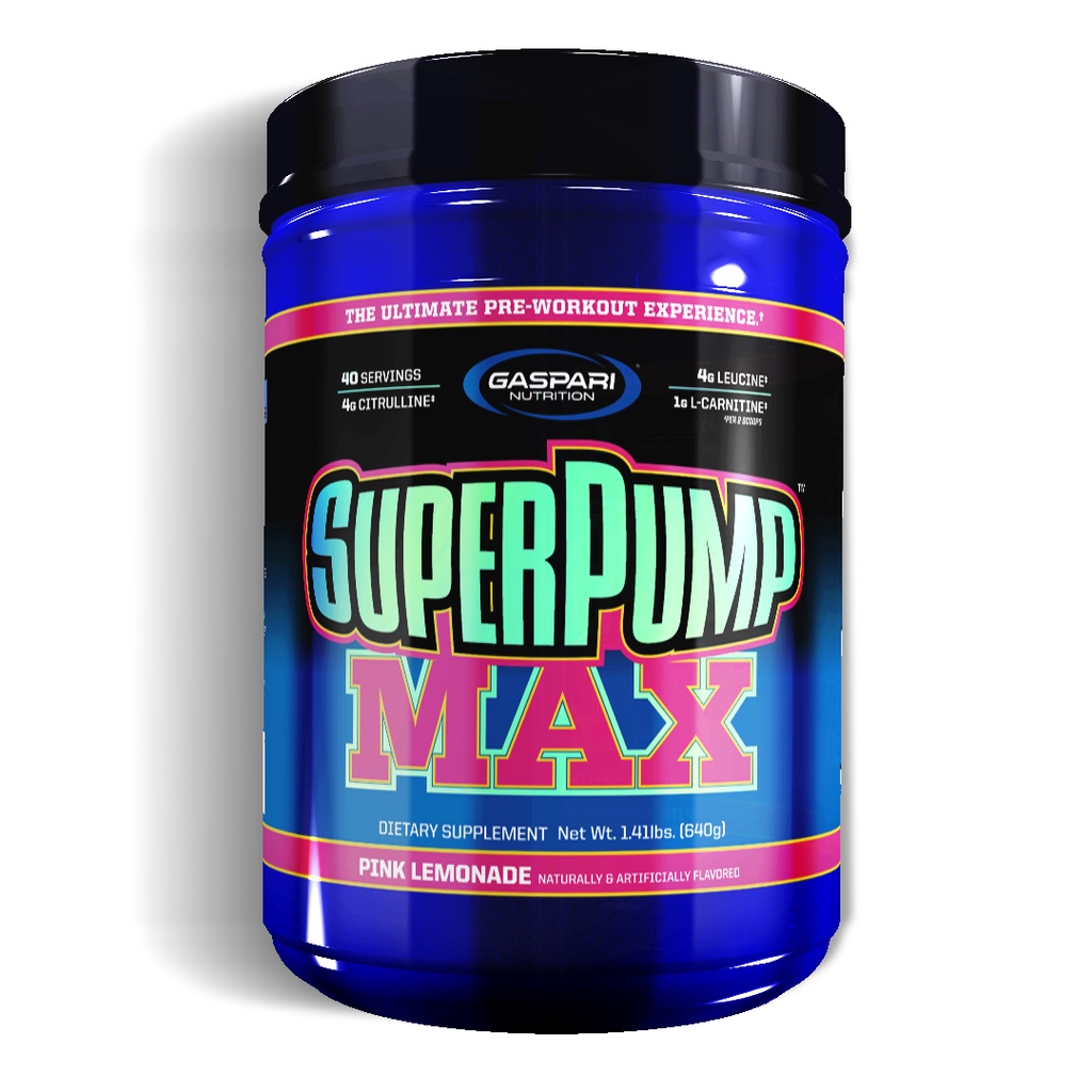 Gaspari SuperPump MAX - Pre Workout 40 Servings (Slightly Hardened ...