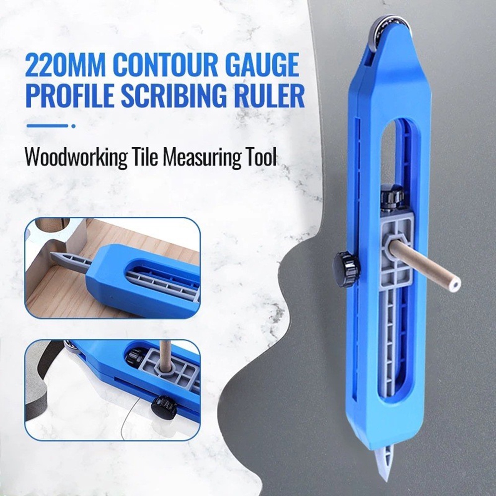 Bolt Size Finder Tool Multi-Angle Measuring Ruler With Locating Hole ...