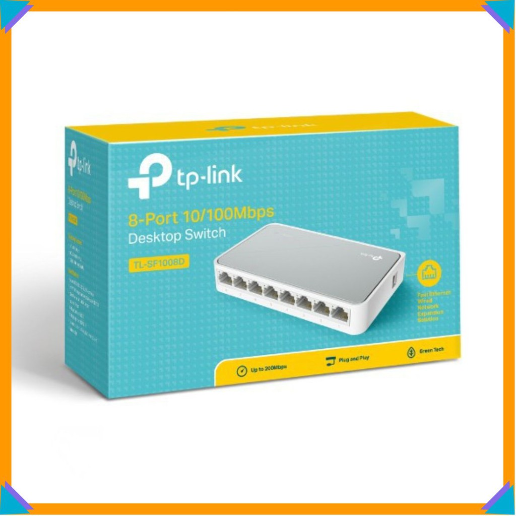 Tplink 8 port network signal splitter (8 ports) | Shopee Singapore