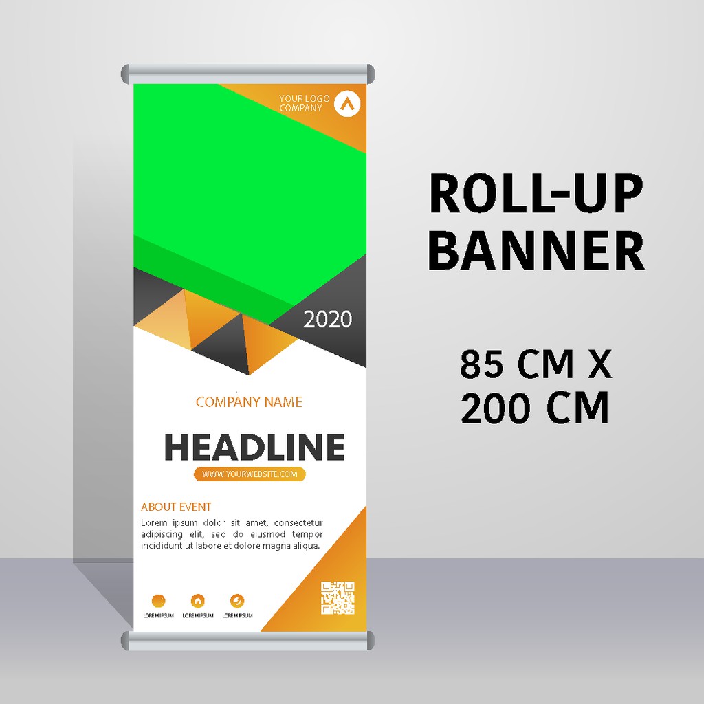 Customised Business Event Roll-up Banner | Shopee Singapore