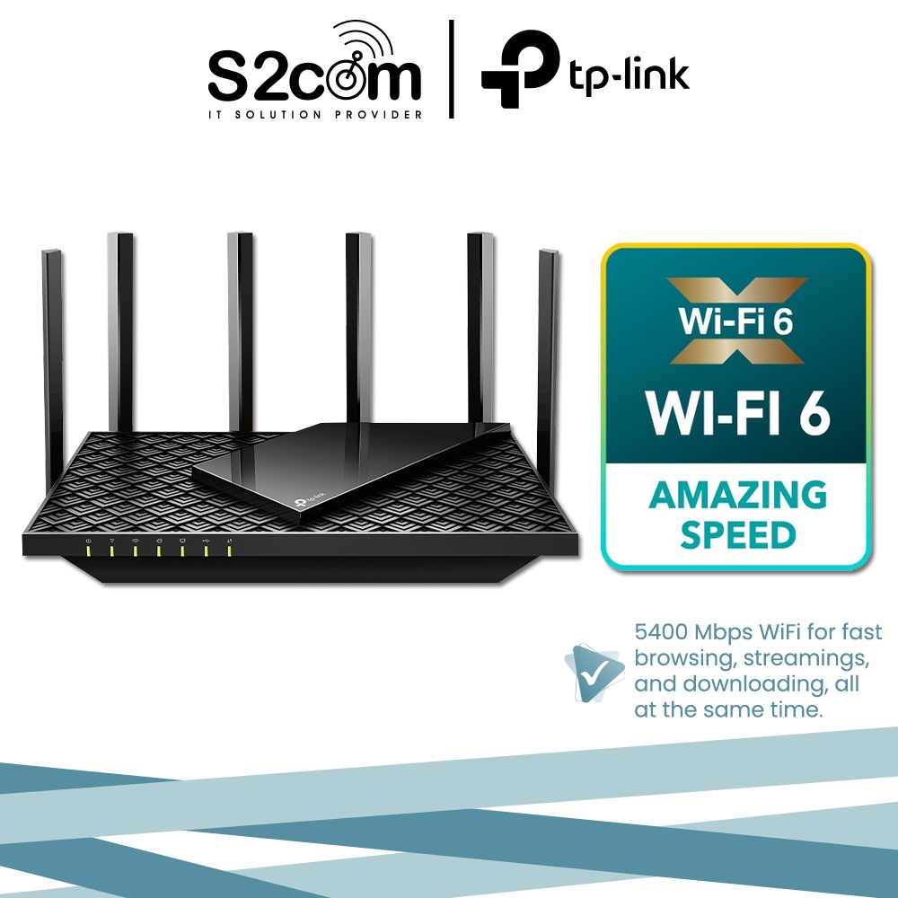 TP-Link Archer AX72 AX5400 Dual-Band Gigabit Wi-Fi 6 Router | Shopee ...