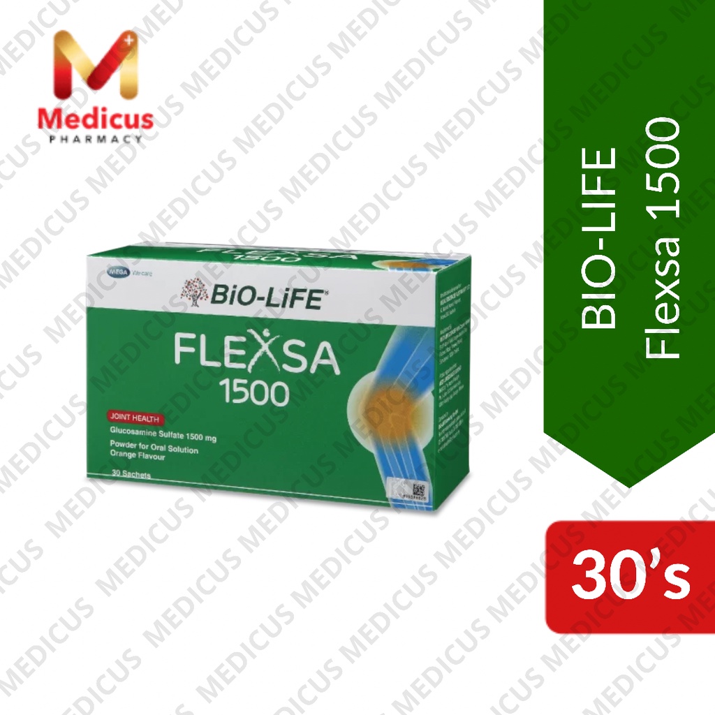 MEGA FLEXSA 1500mg 30's (Exp: 08/2025) | Shopee Singapore