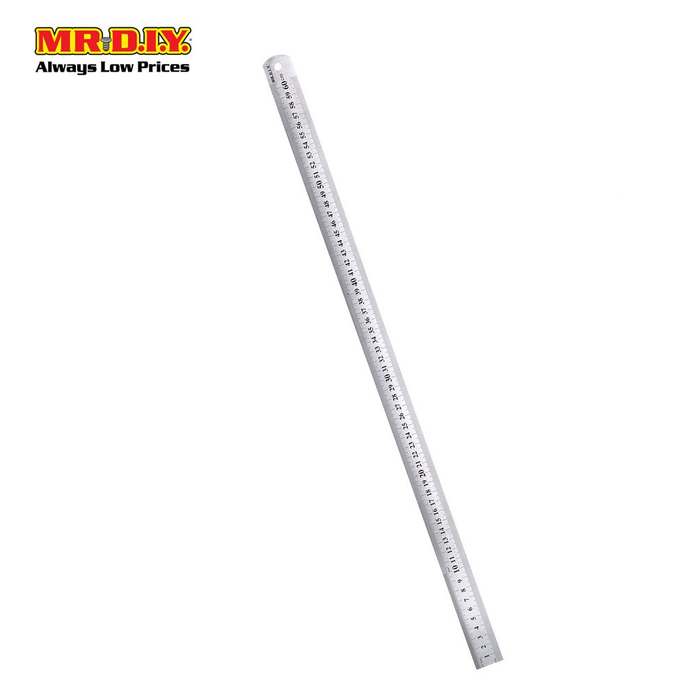 MR.DIY Stainless steel metal ruler 60cm | Shopee Singapore