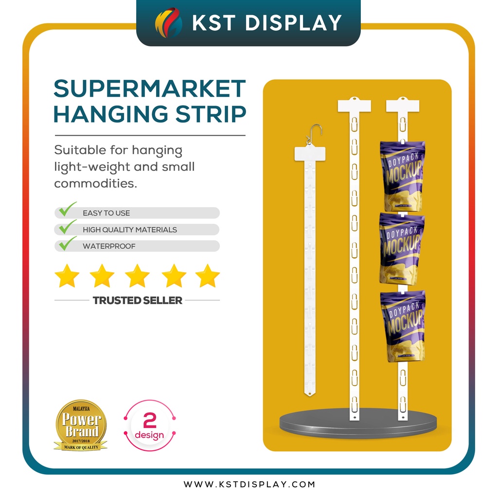 Supermarket Hanging Strip/ Food Display Strip | Shopee Singapore