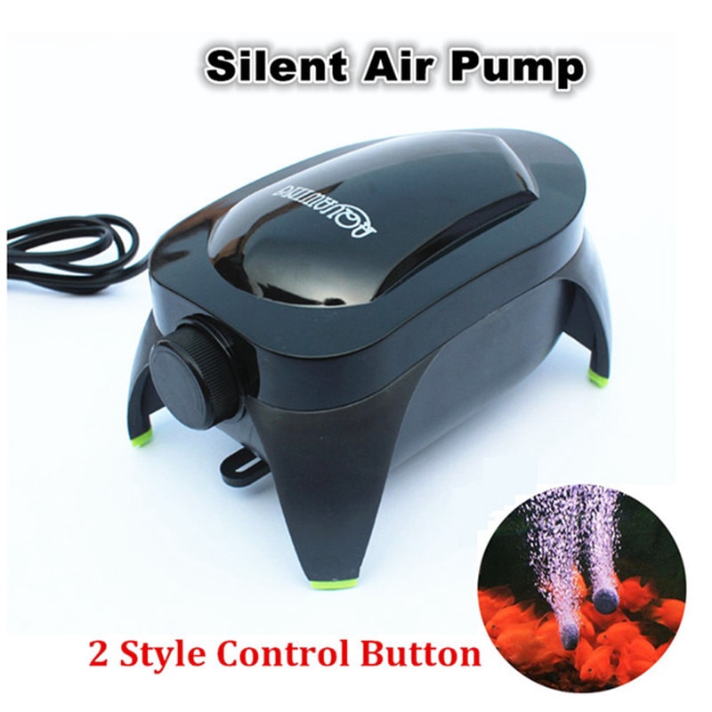 220-240V Silent Aquarium Air Pump Adjustable Mini Air Compressor Air ...