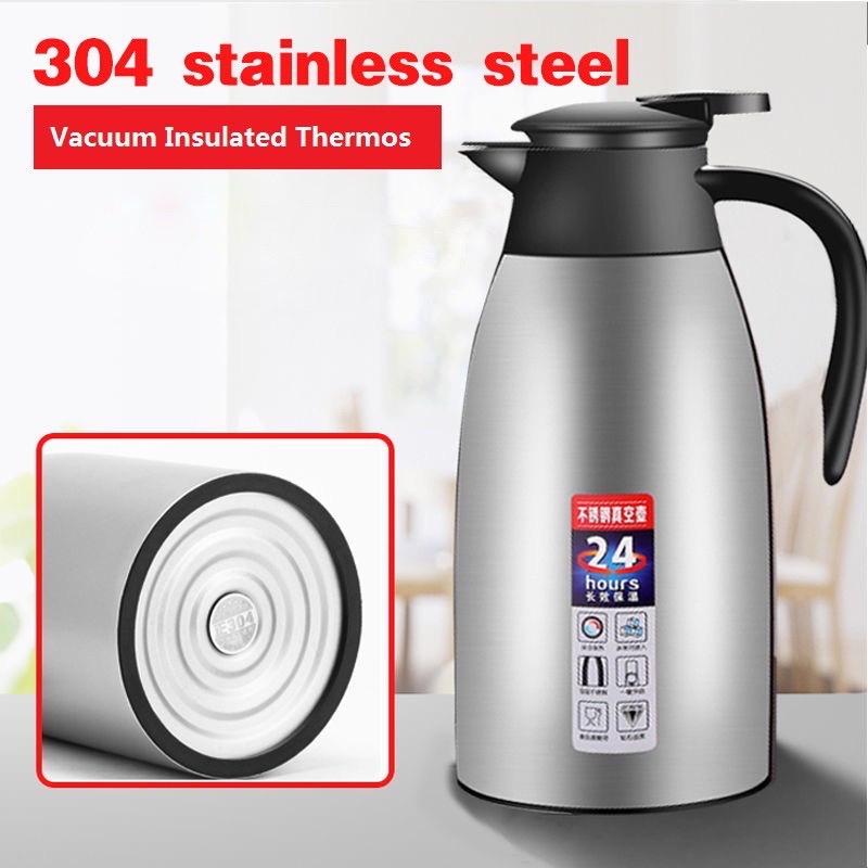 304 Stainless Steel Thermal/Thermos Flask/Jug Double Walled Vacuum ...