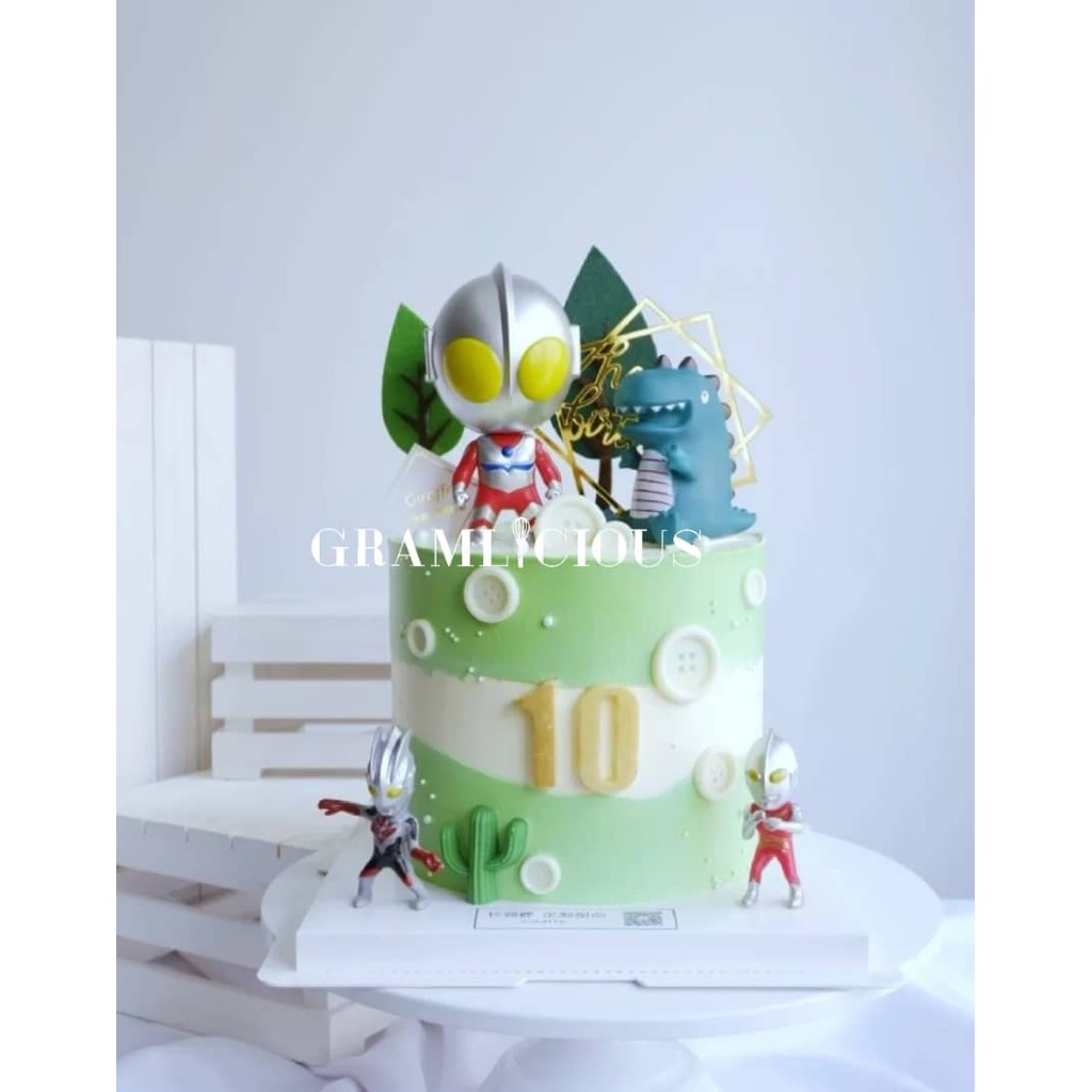 - Cute Ultraman Monster Figurine Capsule Toy Cake Topper (DIY) | Shopee ...