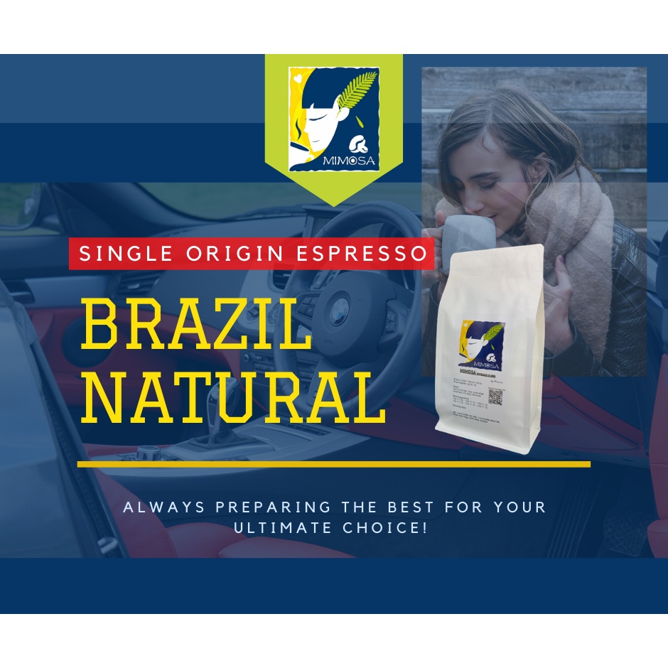 Coffee Bean, Single Origin Espresso, SOE, Natural / Kopi / 巴西单品浓缩咖啡豆 ...