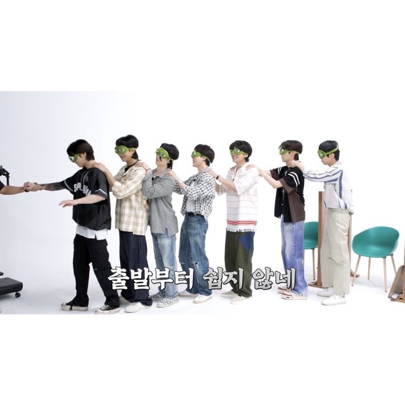 Frog Sleep Mask worn by BTS RM JIN SUGA J-HOPE JIMIN V JUNG KOOK (seen ...