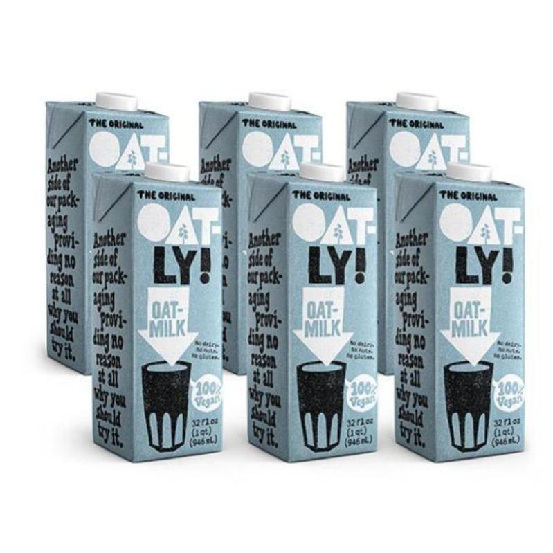 [Carton of 6] Oatly Oatmilk Barista Edition / Original / Chocolate ...