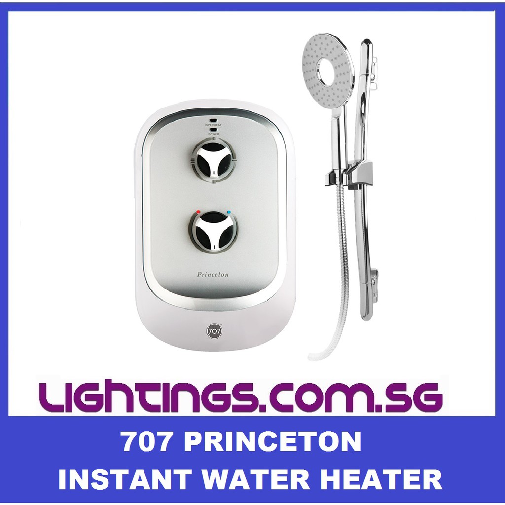 707 Princeton Instant Water Heater (Silver) | Shopee Singapore