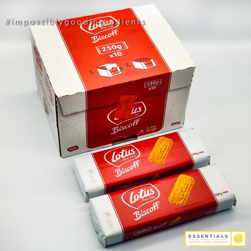 Lotus Biscoff 250g ( 1 Ctn X 10 Pack) | Shopee Singapore