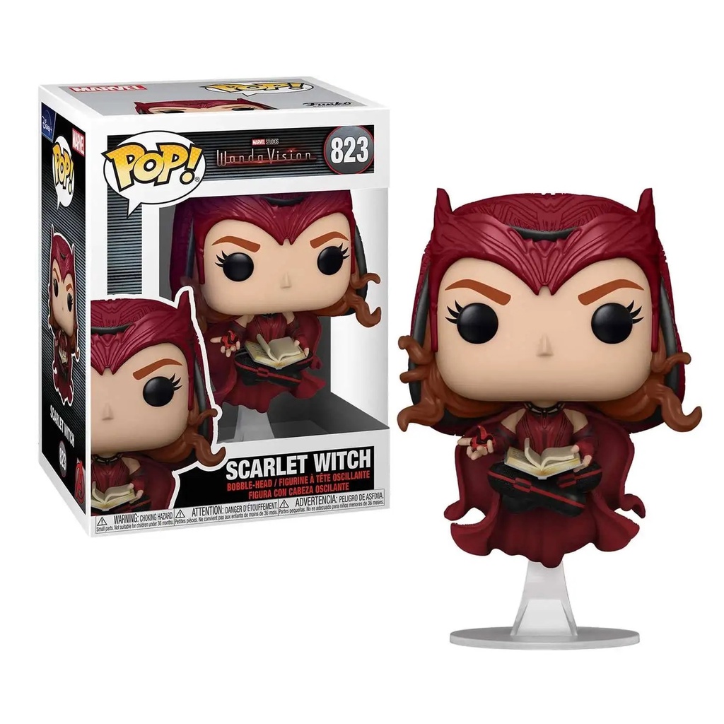 Funko POP! Marvel: WandaVision - Scarlet Witch | Shopee Singapore