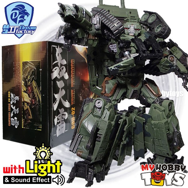 TF Dream Factory Transformable Robot - GOD-02 Tank ( Fixed Version, KO ...