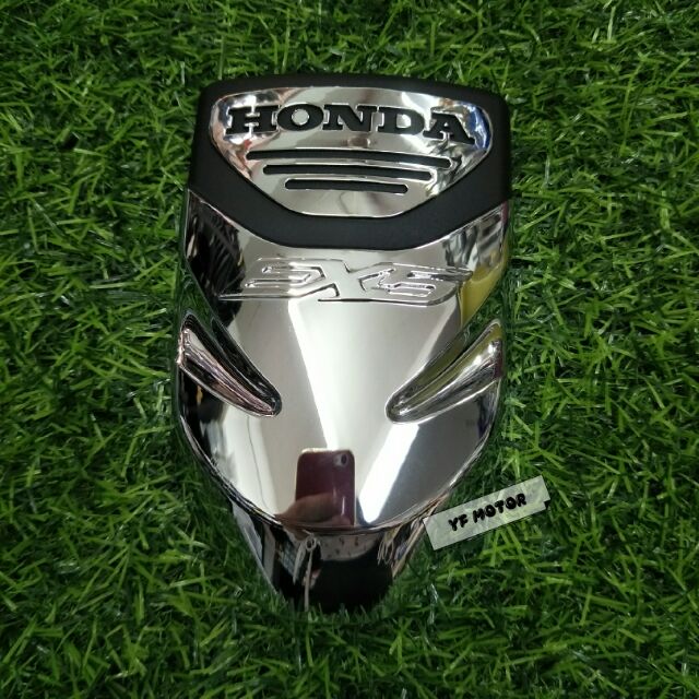 PUTIH Ex5 DREAM EMBLEM FRONT TOP HORN COVER/LOGO EMBLEM CDI FRONT BODY ...