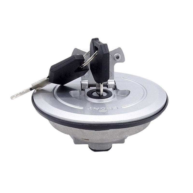 Motorcycle Aluminum Fuel Gas Cap Tank Cover Lock with 2 Keys for Honda ...