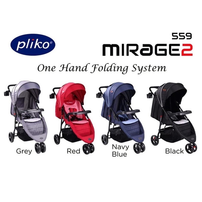 Stroller Pliko Mirrage 2 PK 559 Tricycle Stroller Pliko Mirrage ...