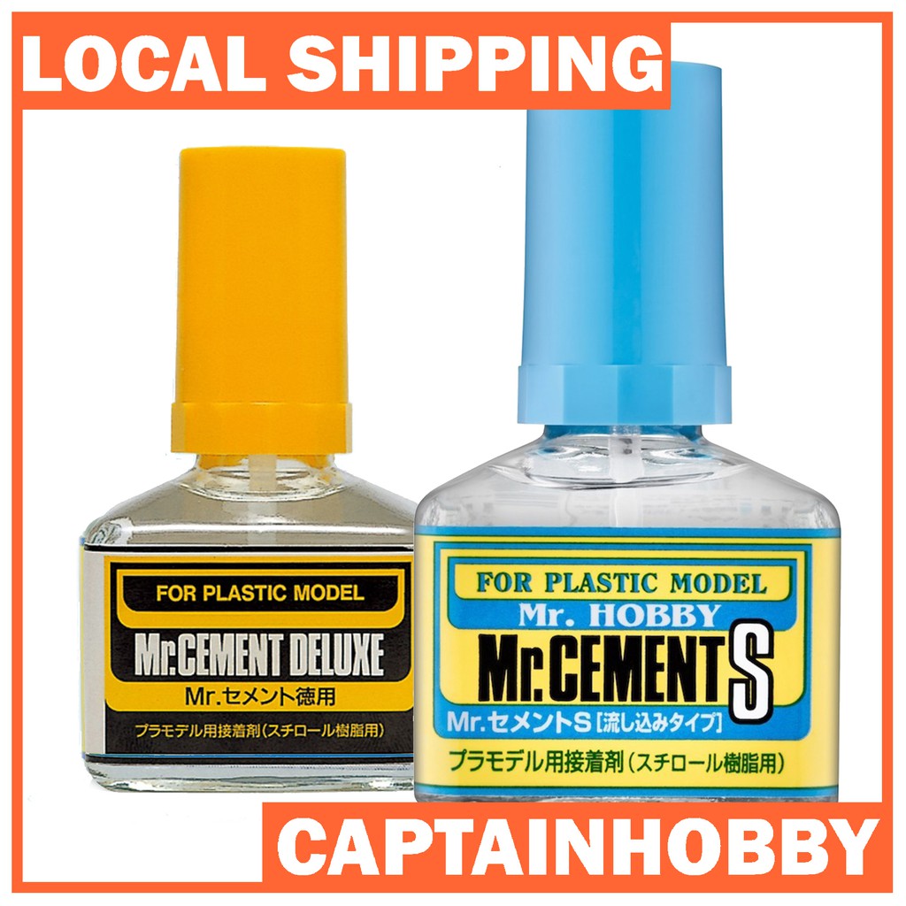 Mr.Hobby Mr. Cement S Cement 40ml by GSI Creos | Shopee Singapore