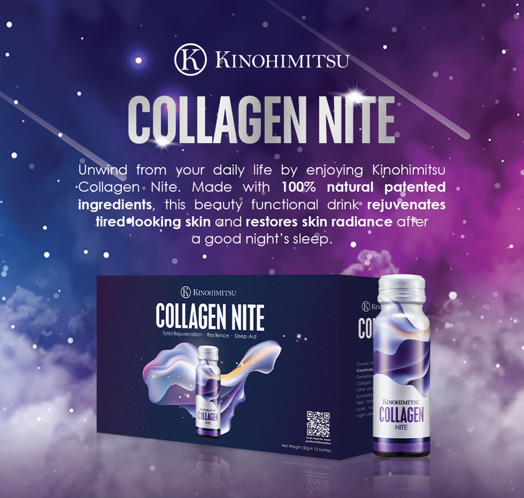 [Mix & Match 30 Bottles] Kinohimitsu Collagen Diamond/Collagen Nite ...