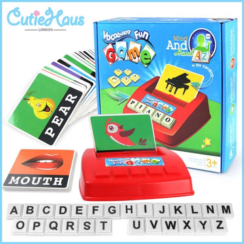 Cutiehaus Alphabet Game For Kids Learning Machines English Language ...