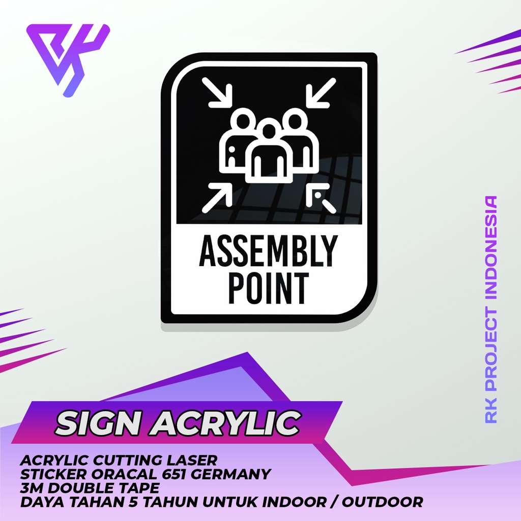 Assembly POINTING ACRYLIC SIGN BOARD INFORMATION BOARD | Shopee Singapore